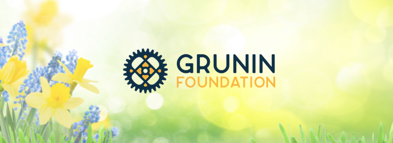 Spring has sprung at the Grunin Foundation!